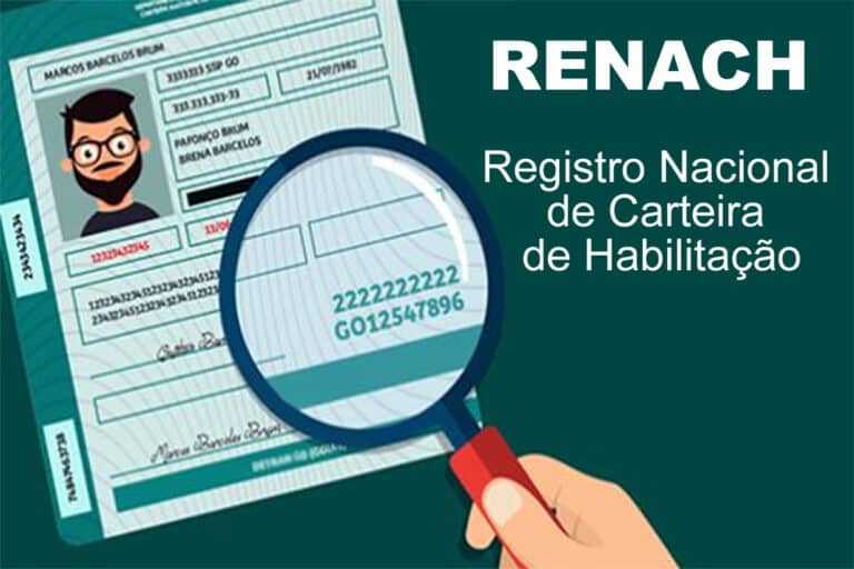RENACH - Registro Nacional de Carteira de Habilitação
