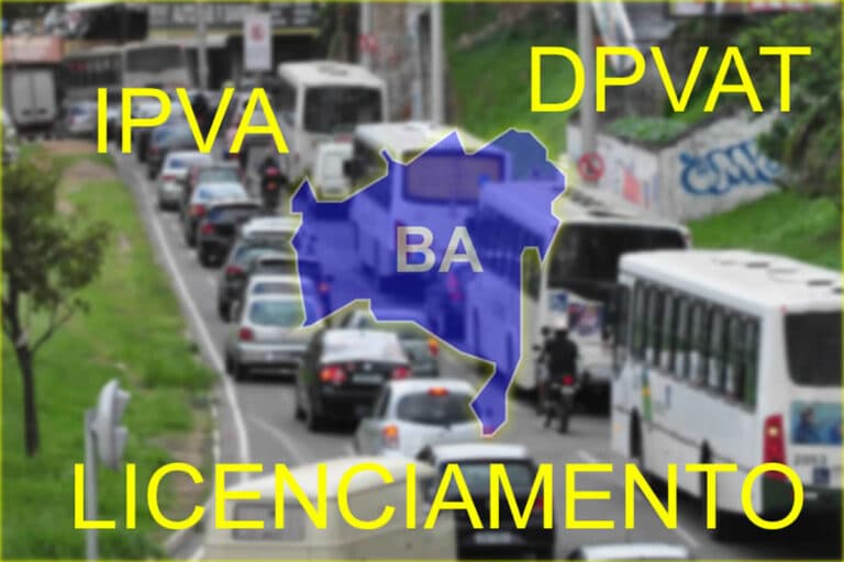 Lista de Consultas e outros Serviços do DETRAN BA